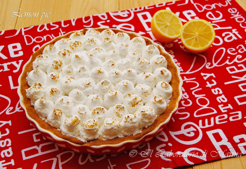 IL LABORATORIO DI MARINA: ΤΑΡΤΑ ΛΕΜΟΝΙΟΥ ΜΕ ΜΑΡΕΓΚΑ (LEMON PIE ...