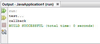 JAVA PROGRAMMING WITH SUMAN: Interface to implement call back functions