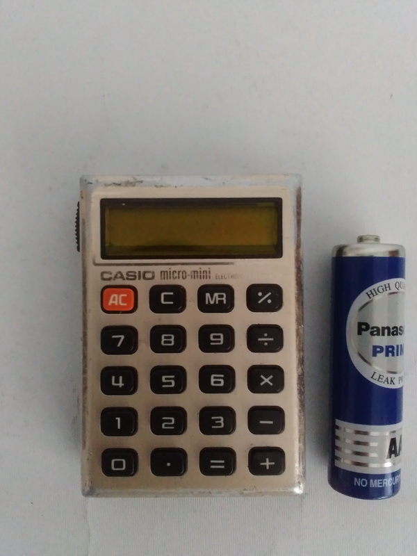 Djejak Masa: Casio Mini Micro Calculator