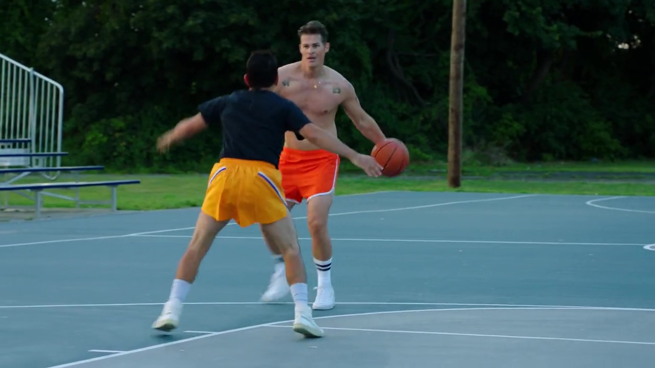 ausCAPS: Greg Finley shirtless in Blackjack: The Jackie Ryan Story