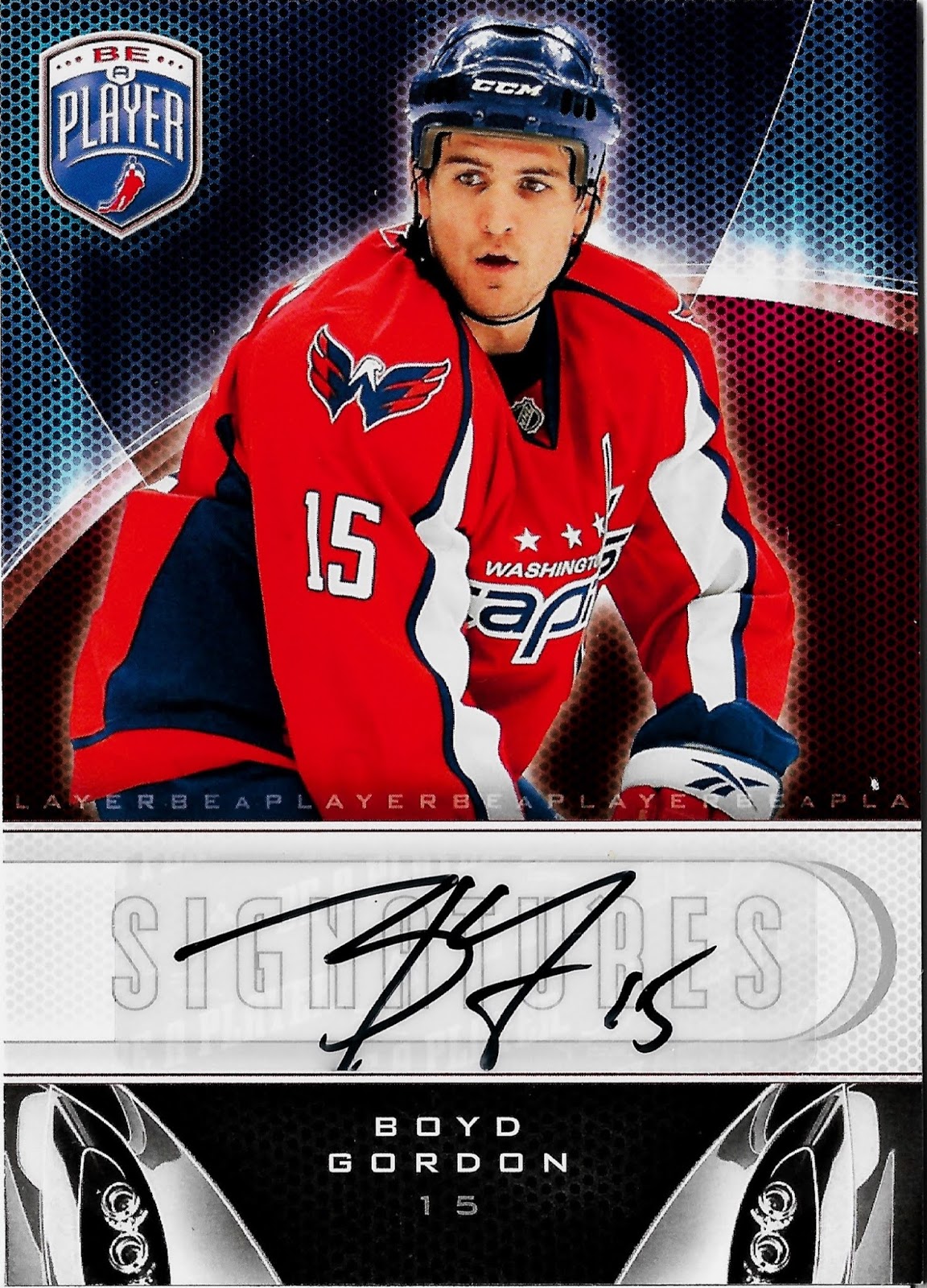 Hell's Valuable Collectibles: Boyd Gordon Autograph Card