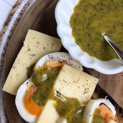 Greenway36: Senf-Dill-Sauce ~ Sås Senap & Dill