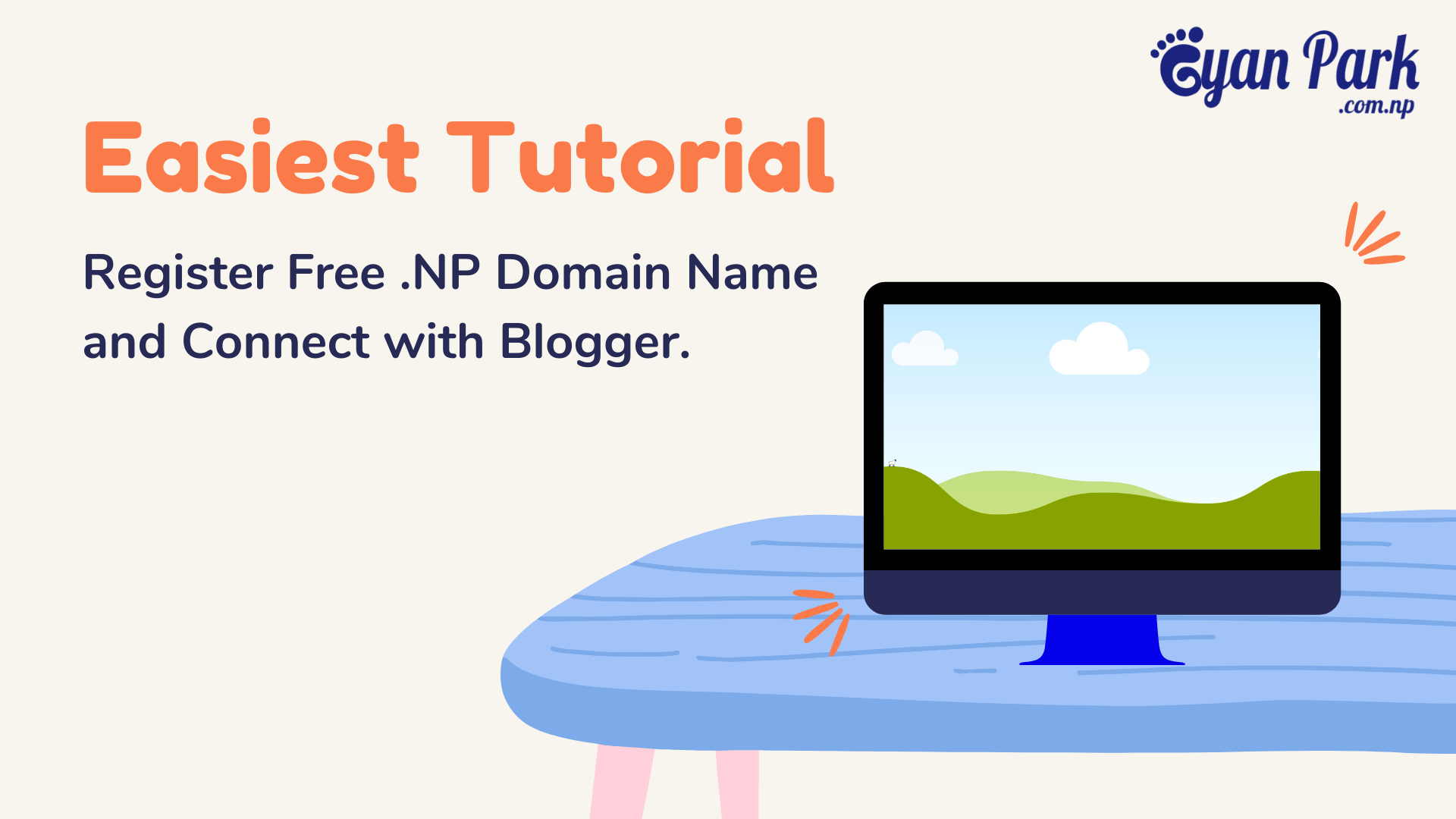 Register Free .NP Domain Name and Connect with Blogger (Easiest ...