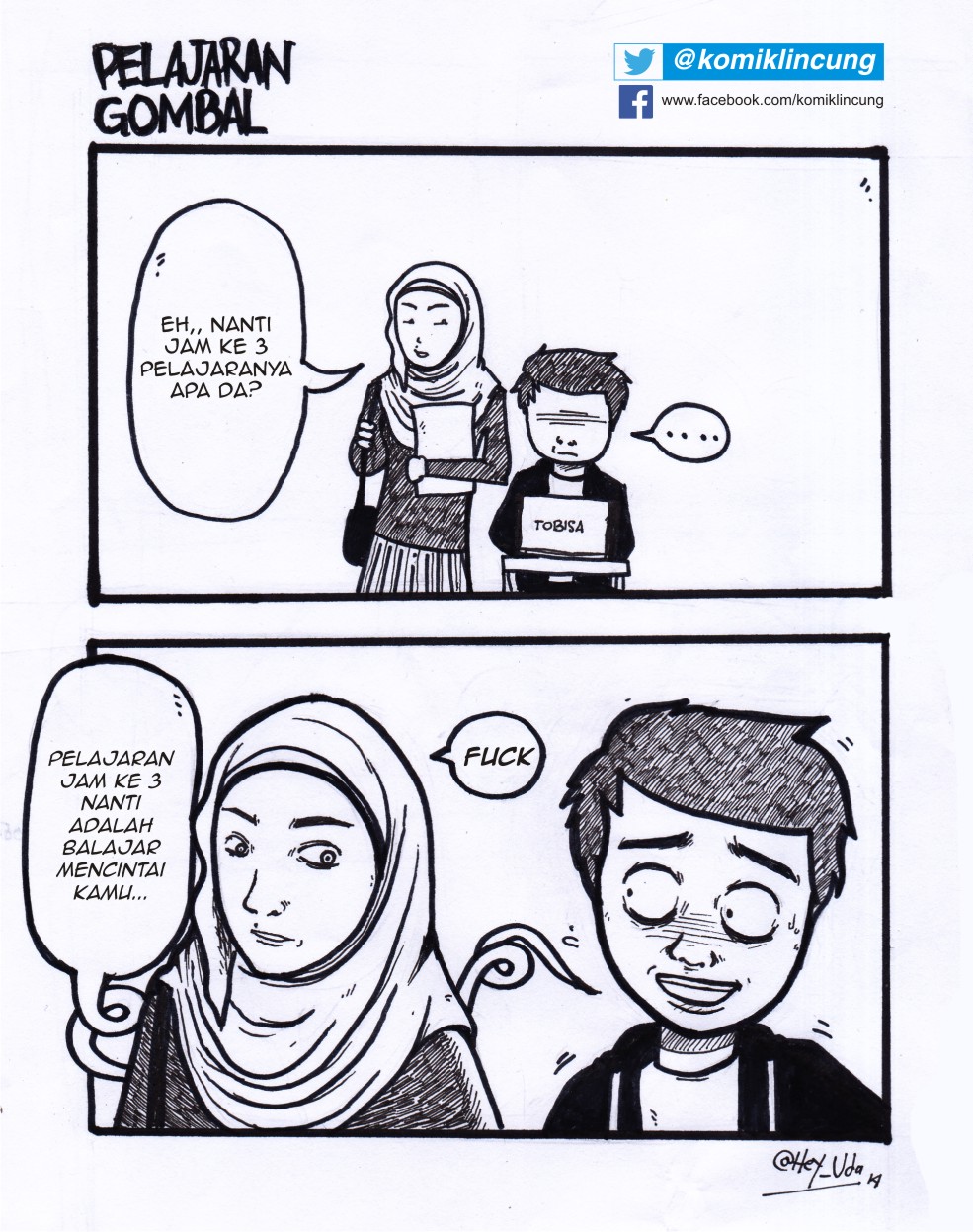 KOMIK STRIP Edisi 11 | Komik Lincung GuidePedia