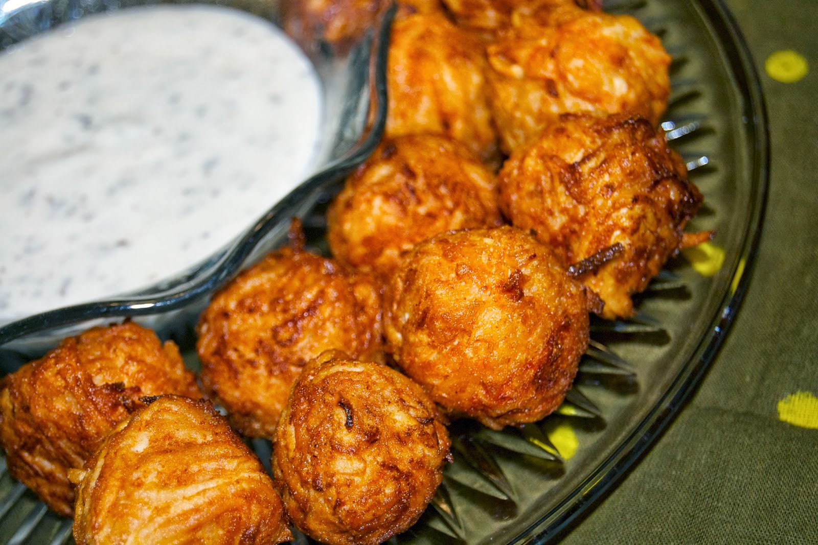 Cooking for Kishore: Tasty Taro Fritters - Frituras de Malanga