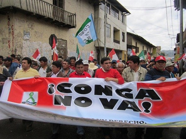 GRUPO INICIATIVA ANTICORRUPCION ILO: Protestas contra Conga.