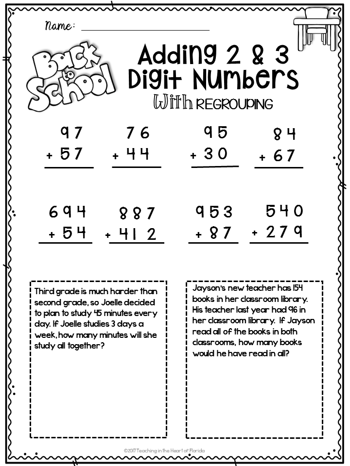 How to Wake Up Summer Math Brains - BTS Math Review for Rising 3rd ...