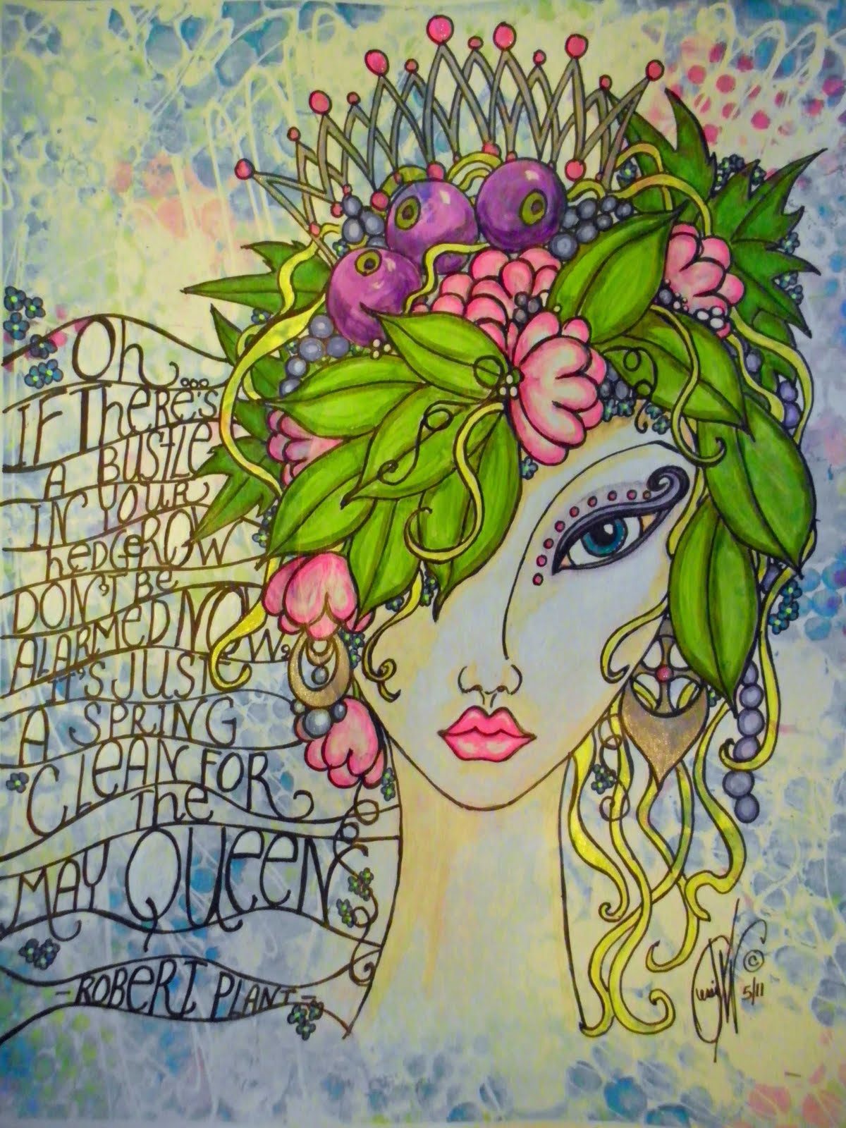 Lookingglass Art Studio: The May Queen