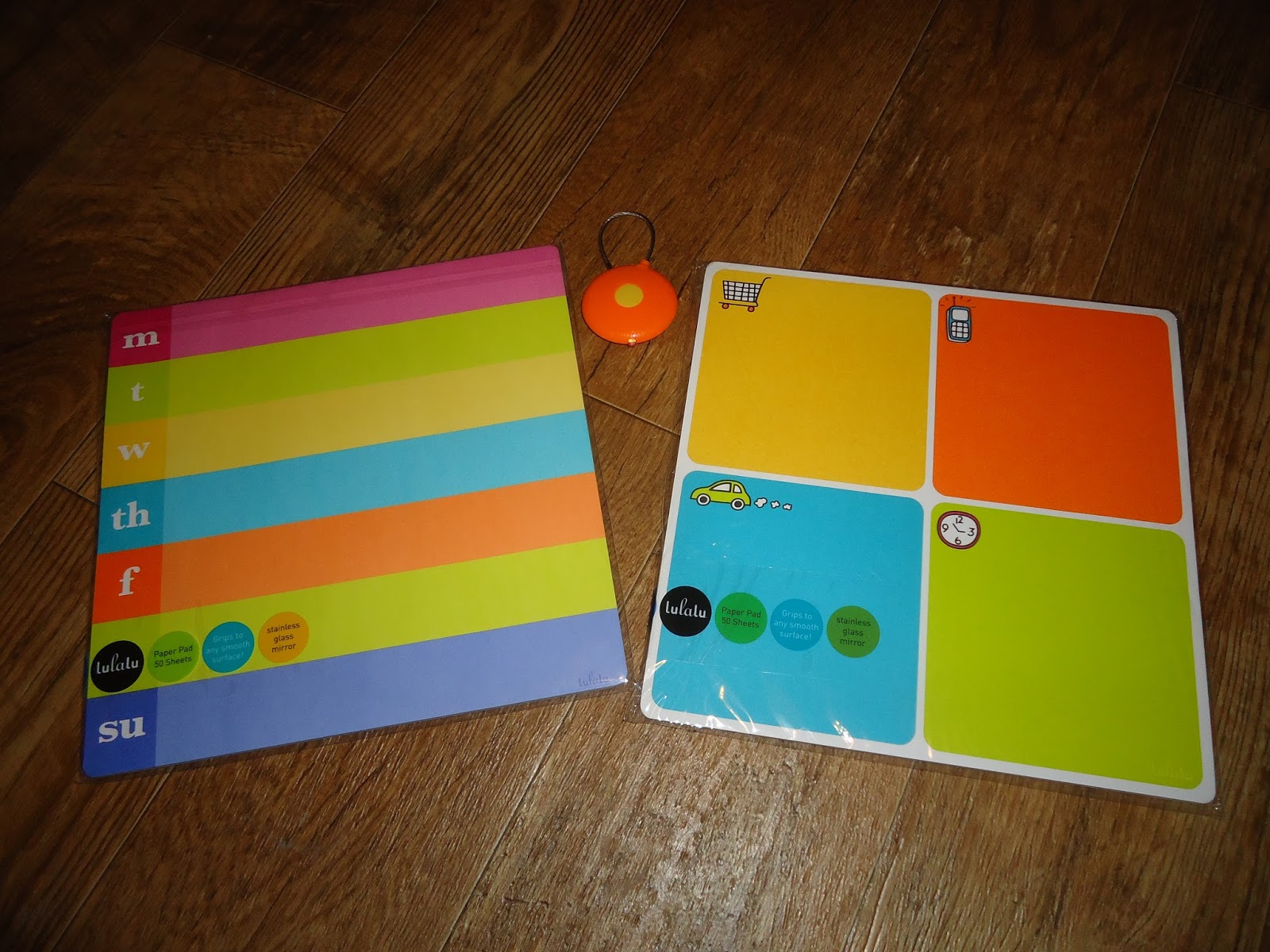 Fishful Thinking: Lulalu's Striped Weekly Organization Pad - Just in ...