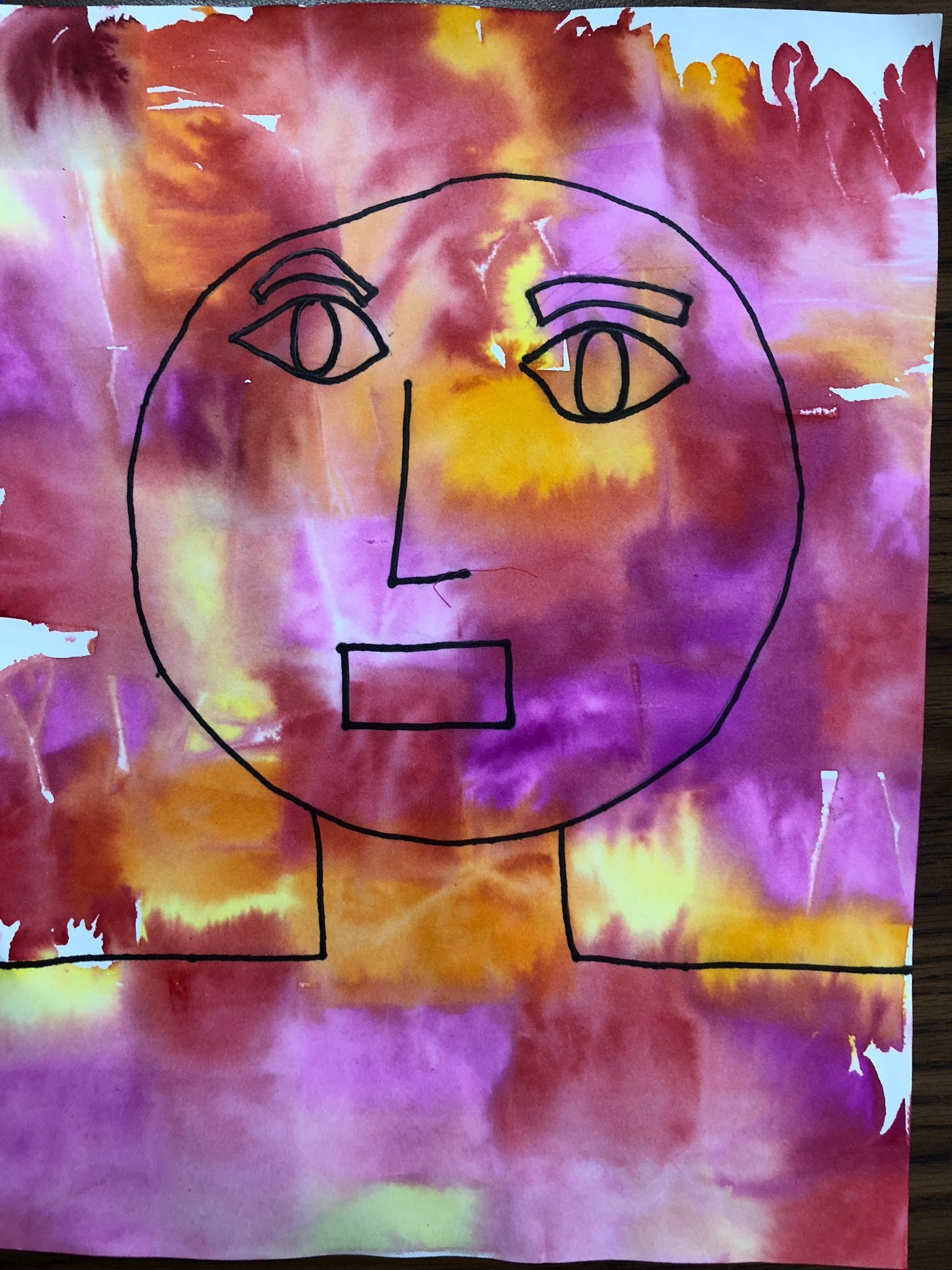 Mrs. Harris' art room: Paul Klee 1st grade art warm and cool colors lesson