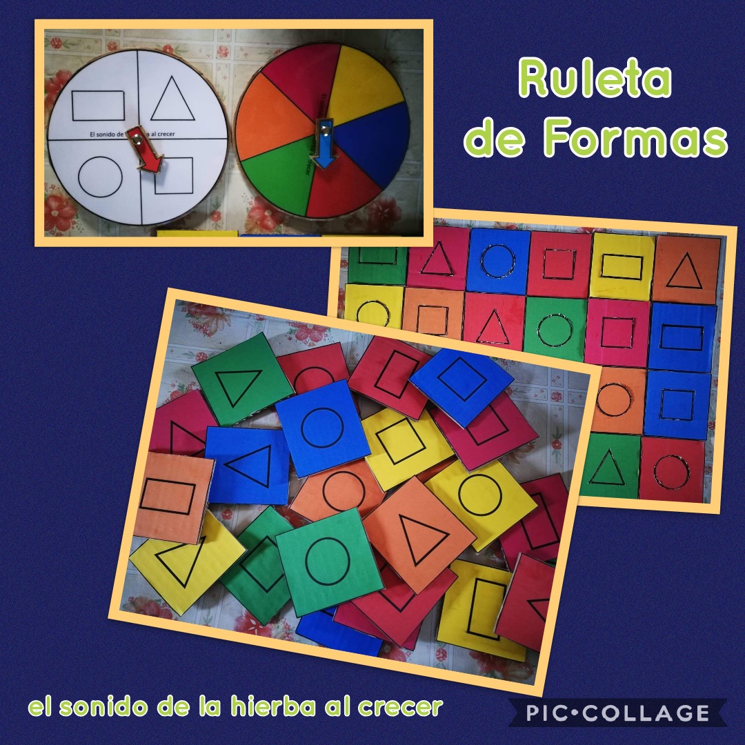 Jugamos con la ruleta de las formas y colores - El Sonido de la hierba ...