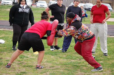Women Who Play Football: Whatever Happened to the Forearm Shiver?