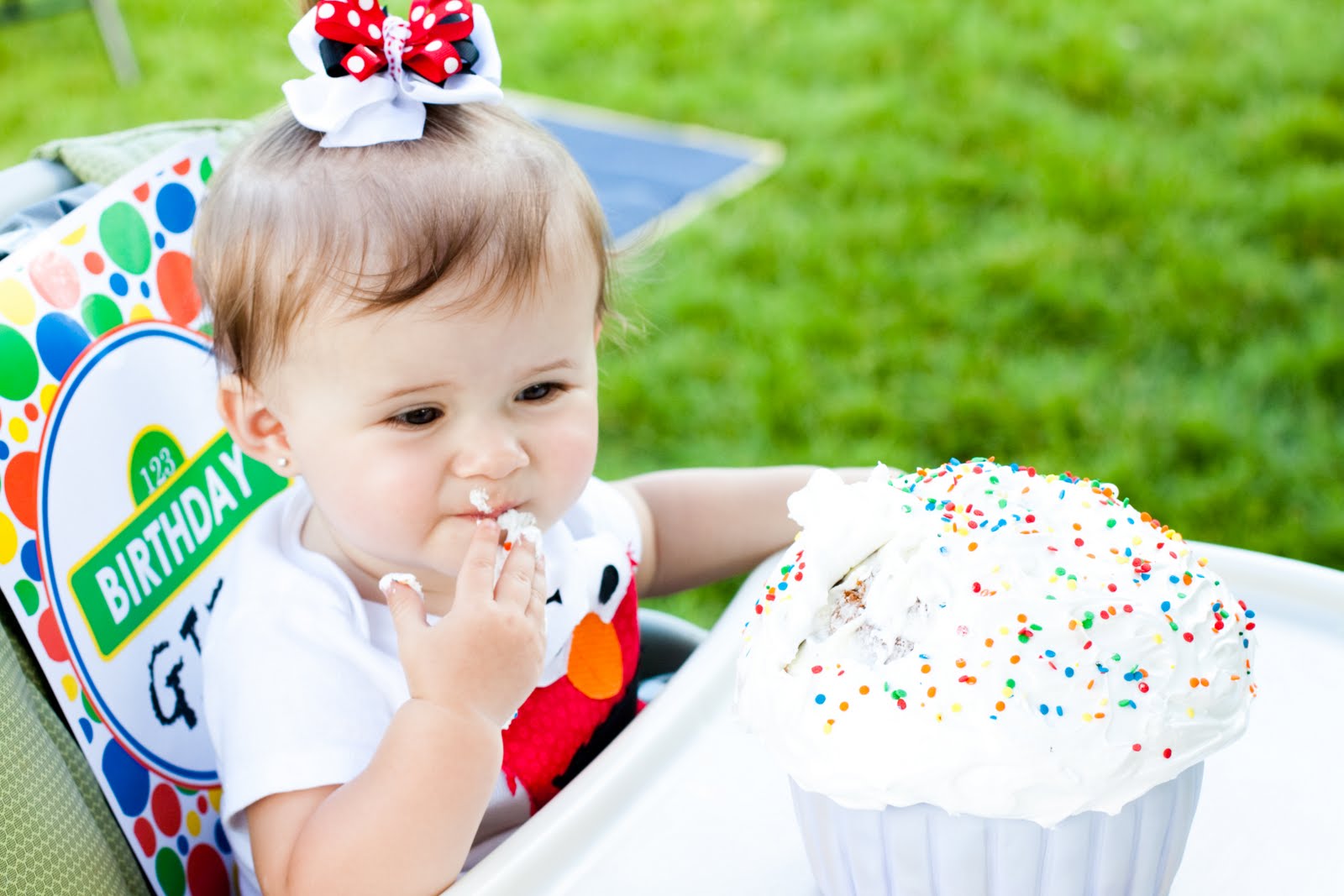 Rob, Natalie and Siena: My Baby is 1!!!!!