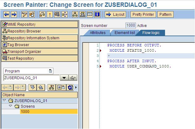 Sap Business And Technicalssap Abap Programming And Sap Modules Module Pool Programming Example