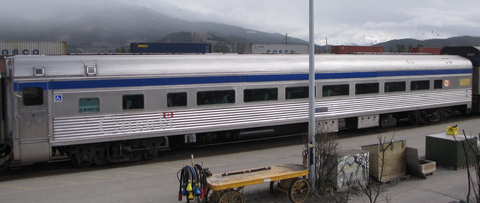 Tim's Train Travels: The Canadian: On-board Tour