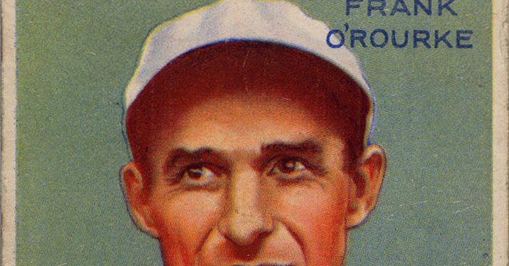 Borchert Field: 1933 Goudey Card - Frank O'Rourke