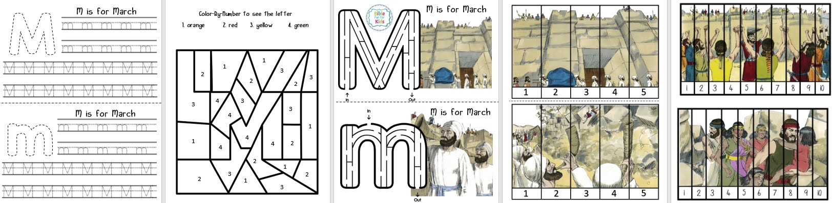 The March Around Jericho | Bible Fun For Kids