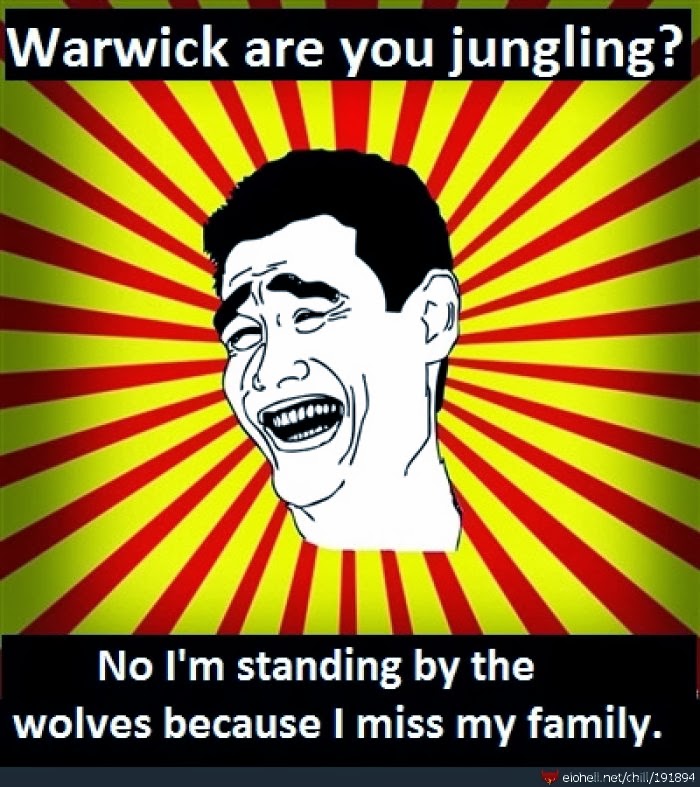 League of Legends Gamer: LOL Jokes: Warwick and his family