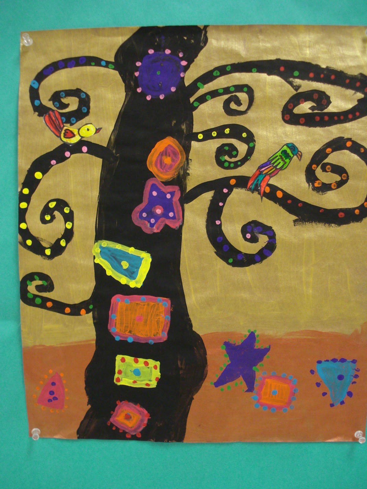 COLOR for EVERYONE: Tree of Life-Second Grade Art Lessons