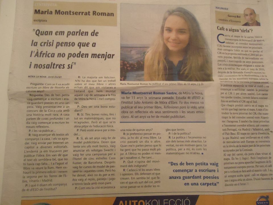 María Montserrat Román: Noticias