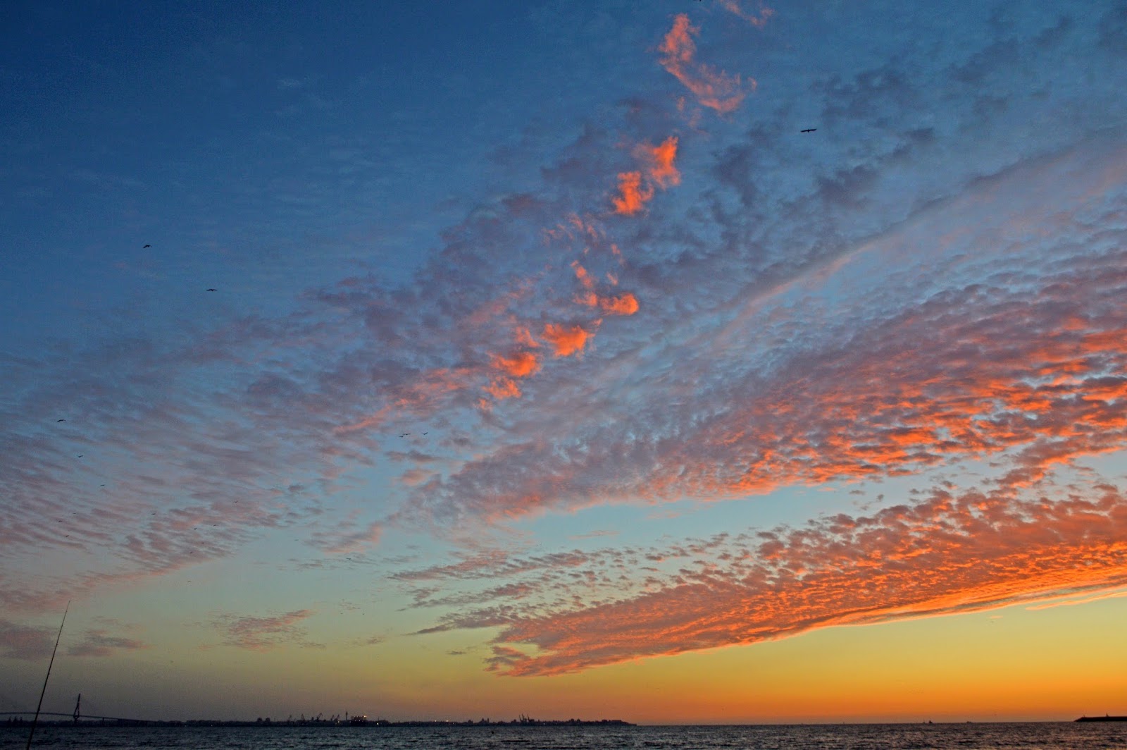 FOTOGRAFIAS DEL MUNDO: Paleta de colores al atardecer en Valdelagrana ...