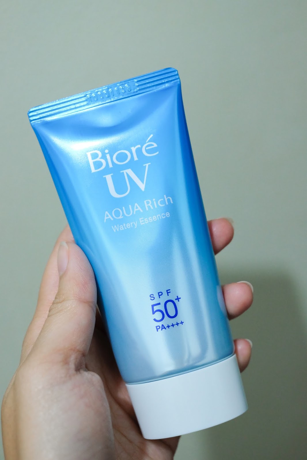 Biore UV Aqua Rich Water Essence SPF 50 Sunscreen: Review - The Foodinista