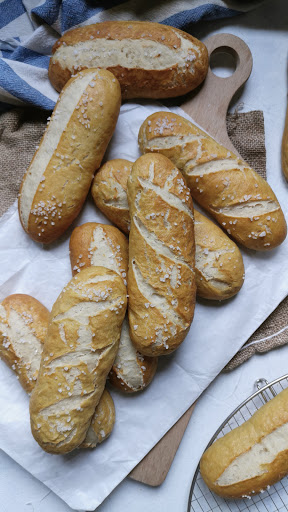 Pretzel Sandwich Buns façon Mauricettes