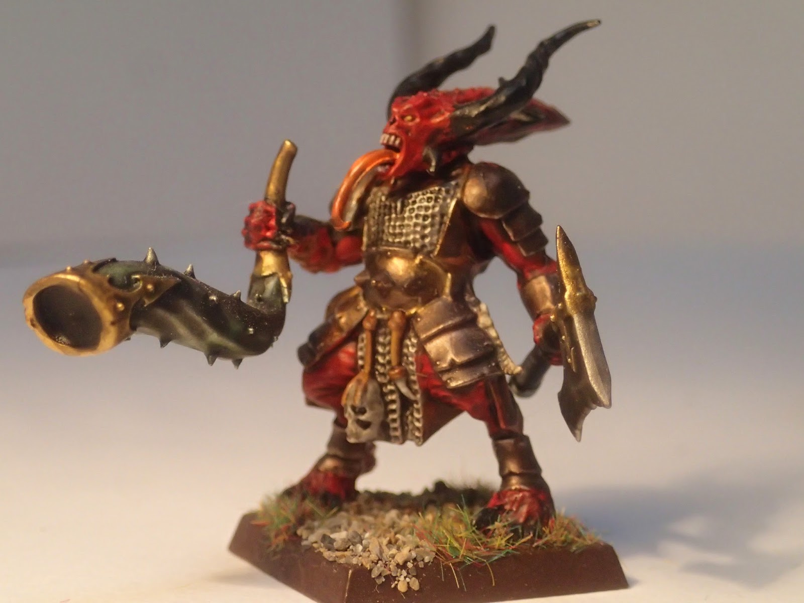 The Greater Army of Khorne: Converted Bloodletters from Beastmen Bestigors