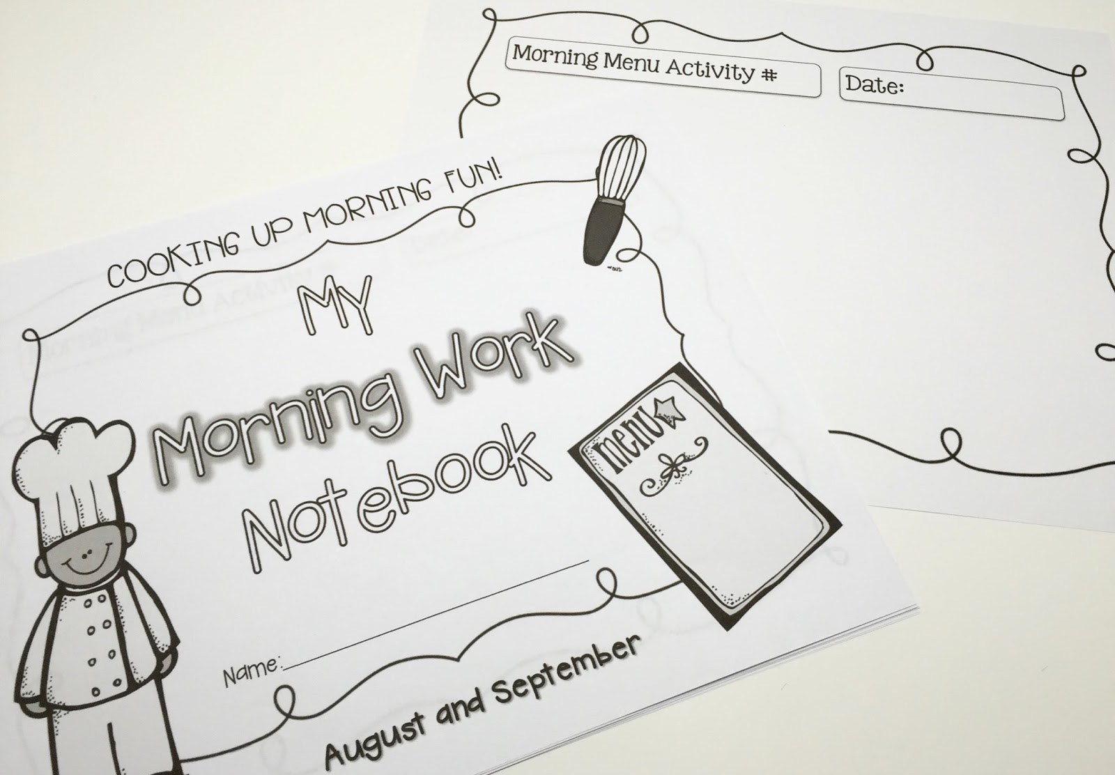 Morning Work that Works - Fabulous In First