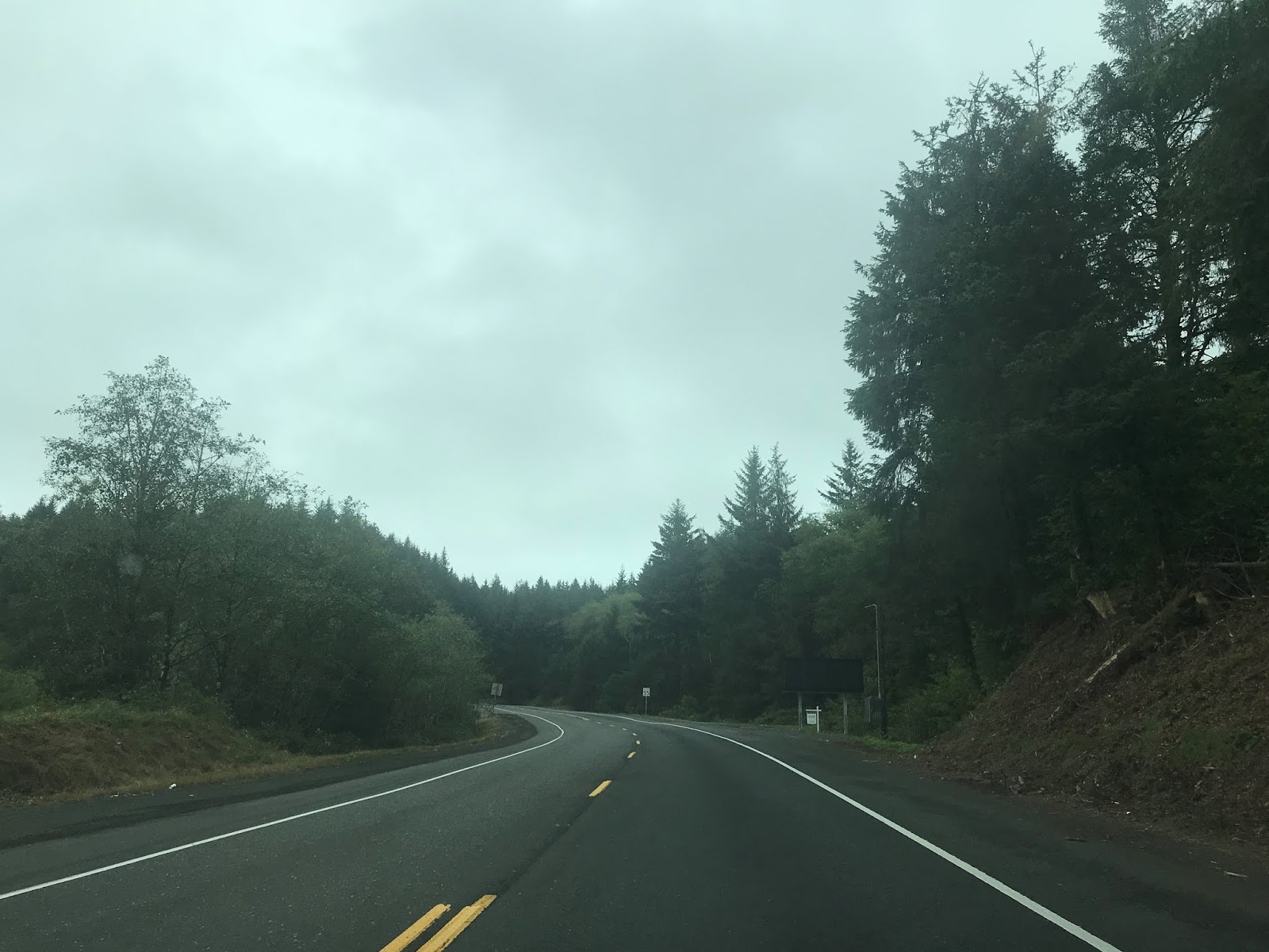 US Route 101 from Cannon Beach, Oregon over the Columbia River via the ...