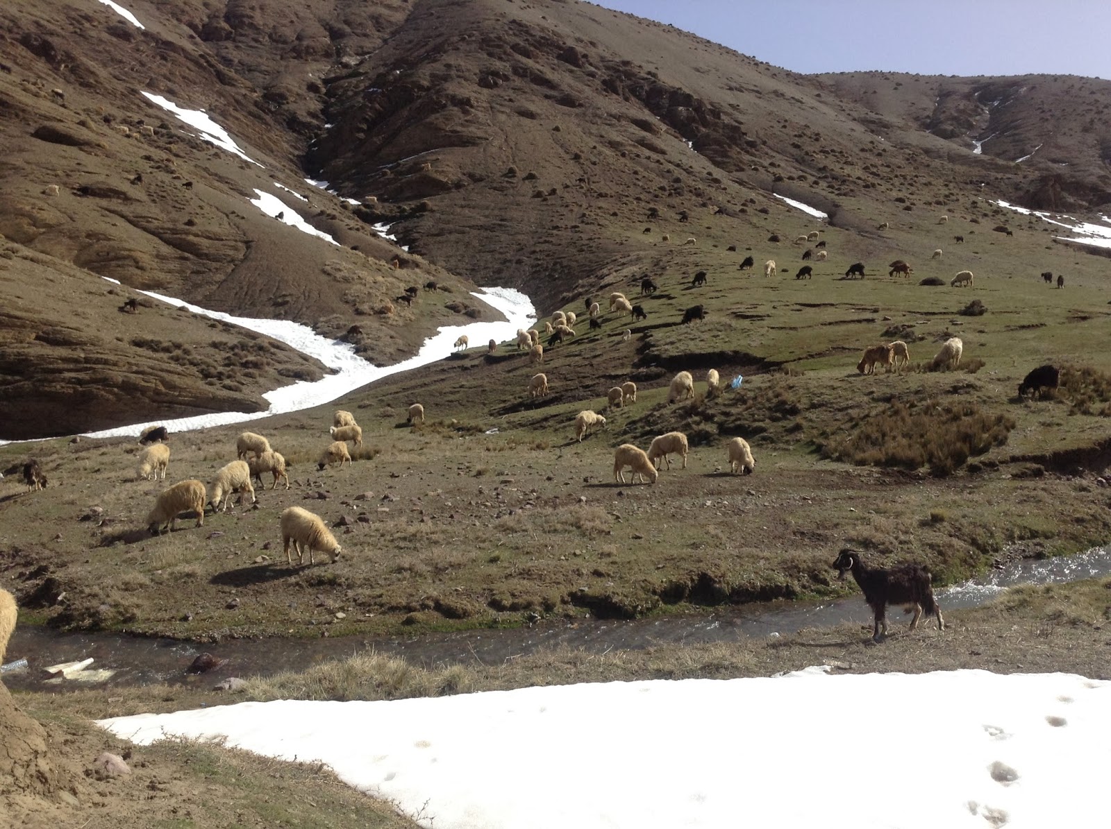 Gilles et lucette au Maroc: Le col du Tichka
