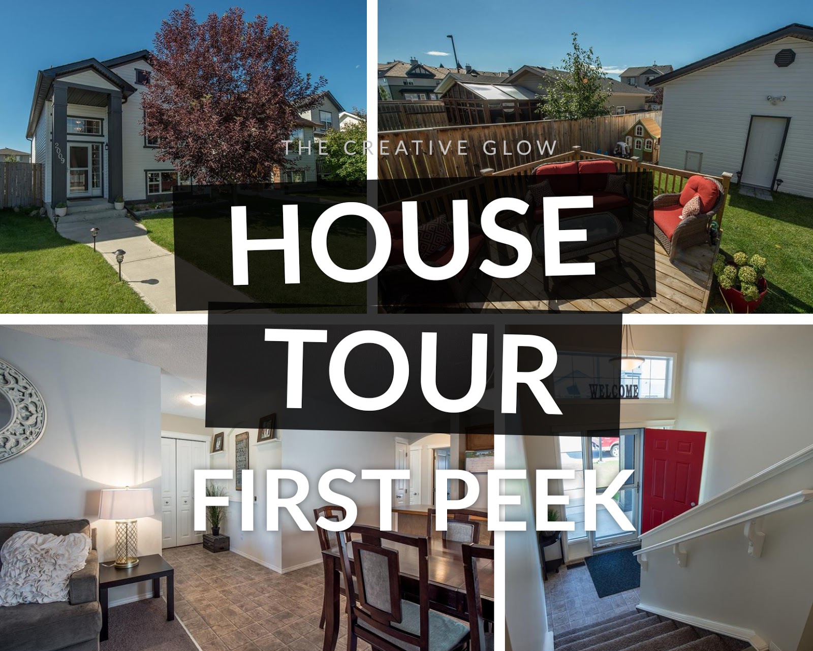 House Tour - First Peek | The Creative Glow: House Tour - First Peek