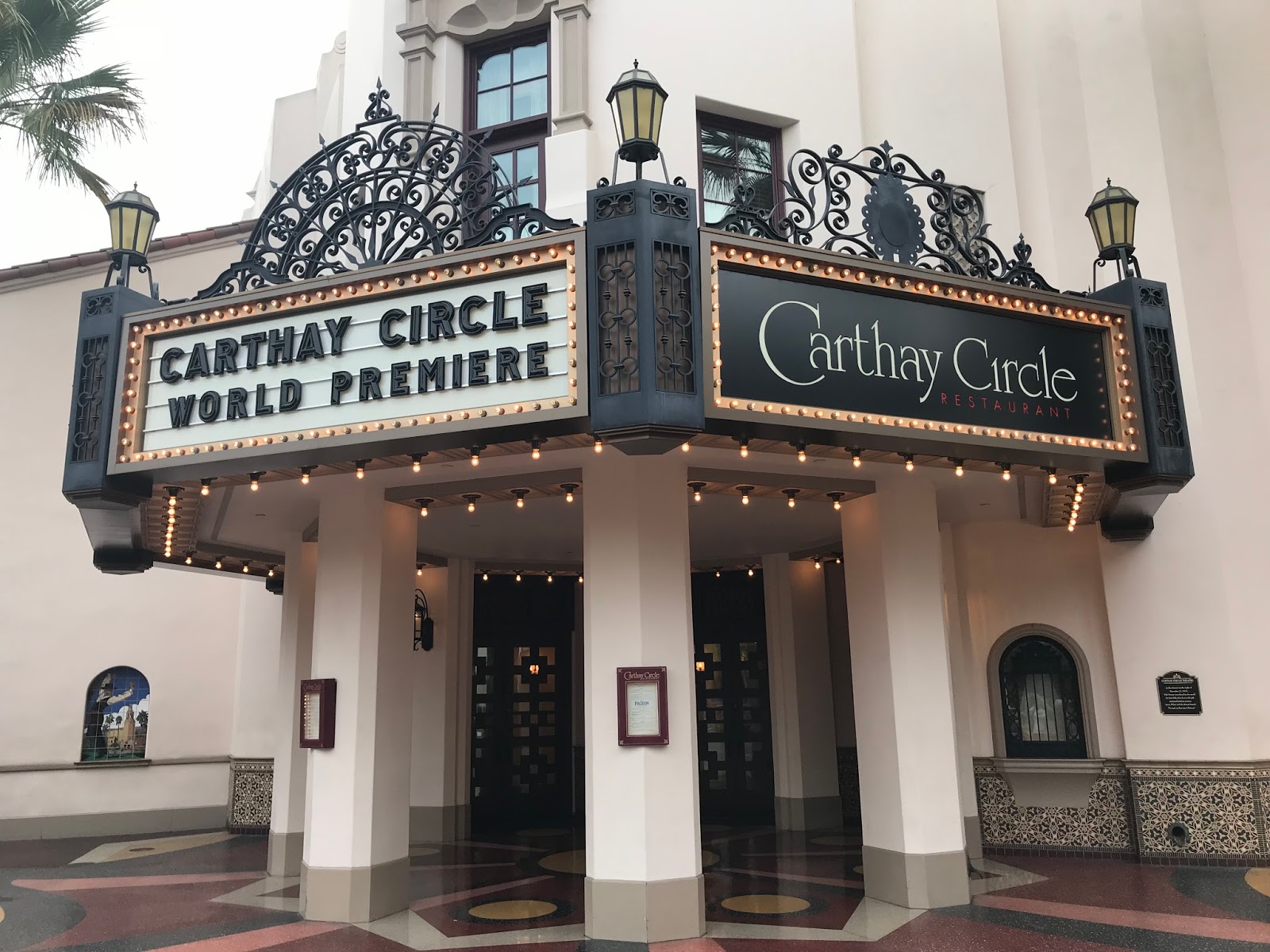 Alexis's Gluten Free Adventures: Carthay Circle Restaurant - World of ...