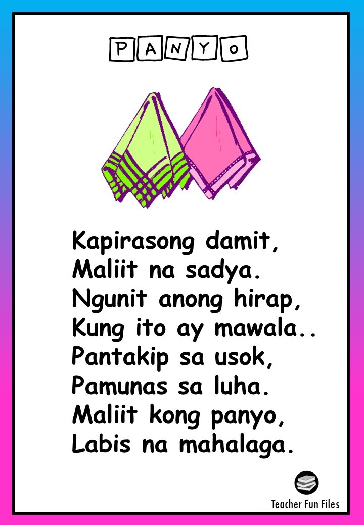 Teacher Fun Files: Tagalog Reading Passages 8