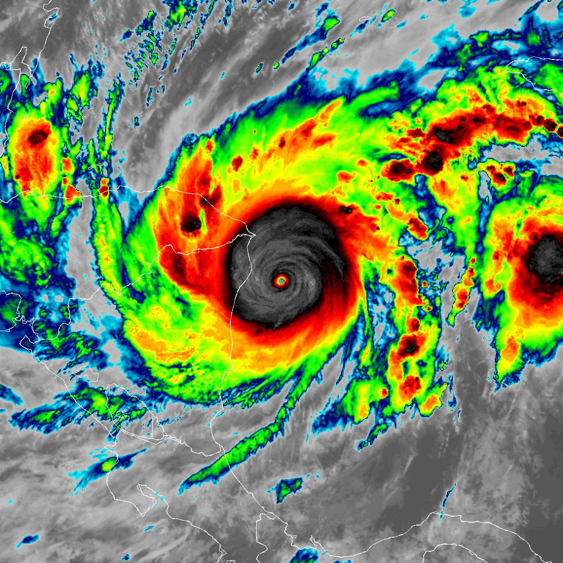 Hurricane Eta Rapidly Intensifies Into A High-End Category Four As It ...