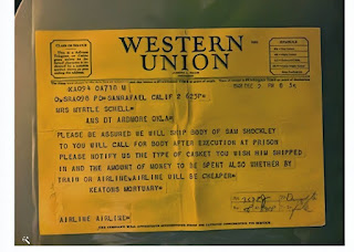 Sam Shockley Biography Alcatraz 1938 - 1948