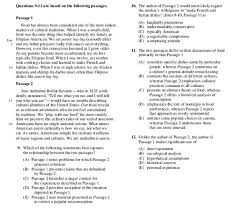 About SAT Reading section