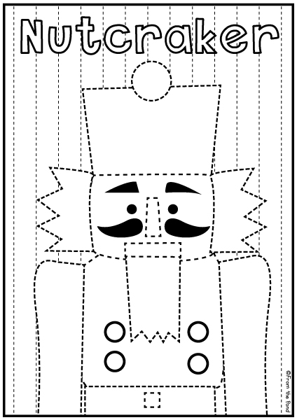 Tracing Page for Christmas | From the Pond