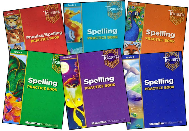 Iman's Home-School: Spelling Workbooks (Grades 1-6)