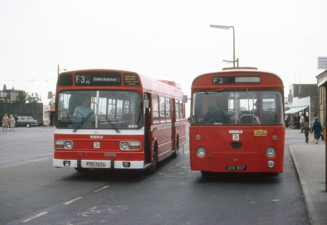Fylde Bus Blog: Ribble on the Fylde Part 3: Wyre Locals 1931 to 1986