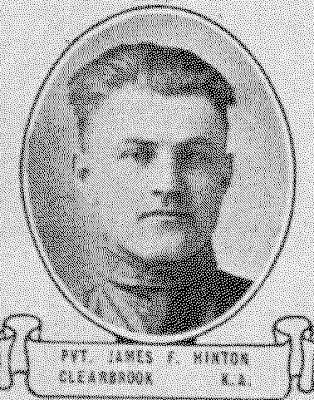 116th Infantry Regiment Roll of Honor: SGT James Frank Hinton