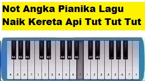 Not Angka Pianika Lagu Naik Kereta Api Tut Tut Tut - CalonPintar.Com