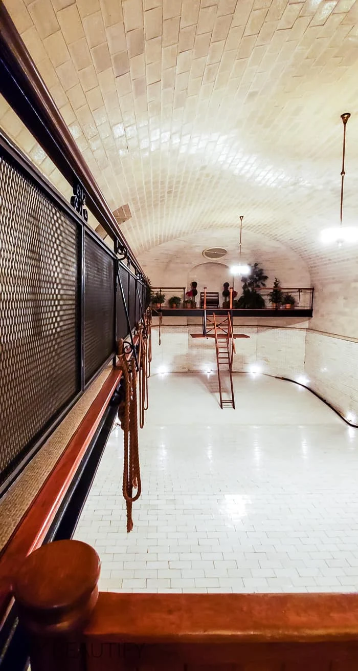 Inside Biltmore Estate Pool