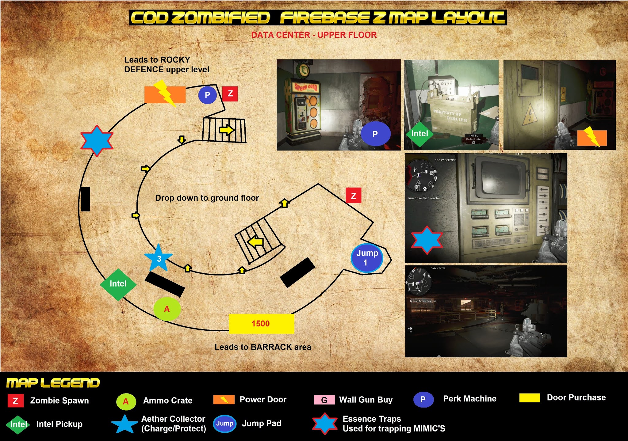Zombified - Call Of Duty Zombie Map Layouts, Secrets, Easter Eggs and Walkthrough Guides ...