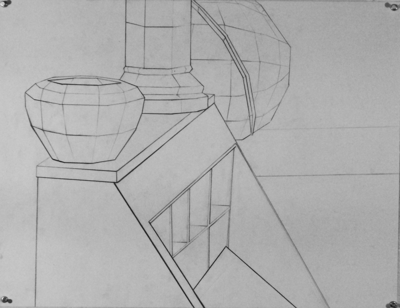 Bethel Intro To Drawing: In-Class Examples of Planar Analysis