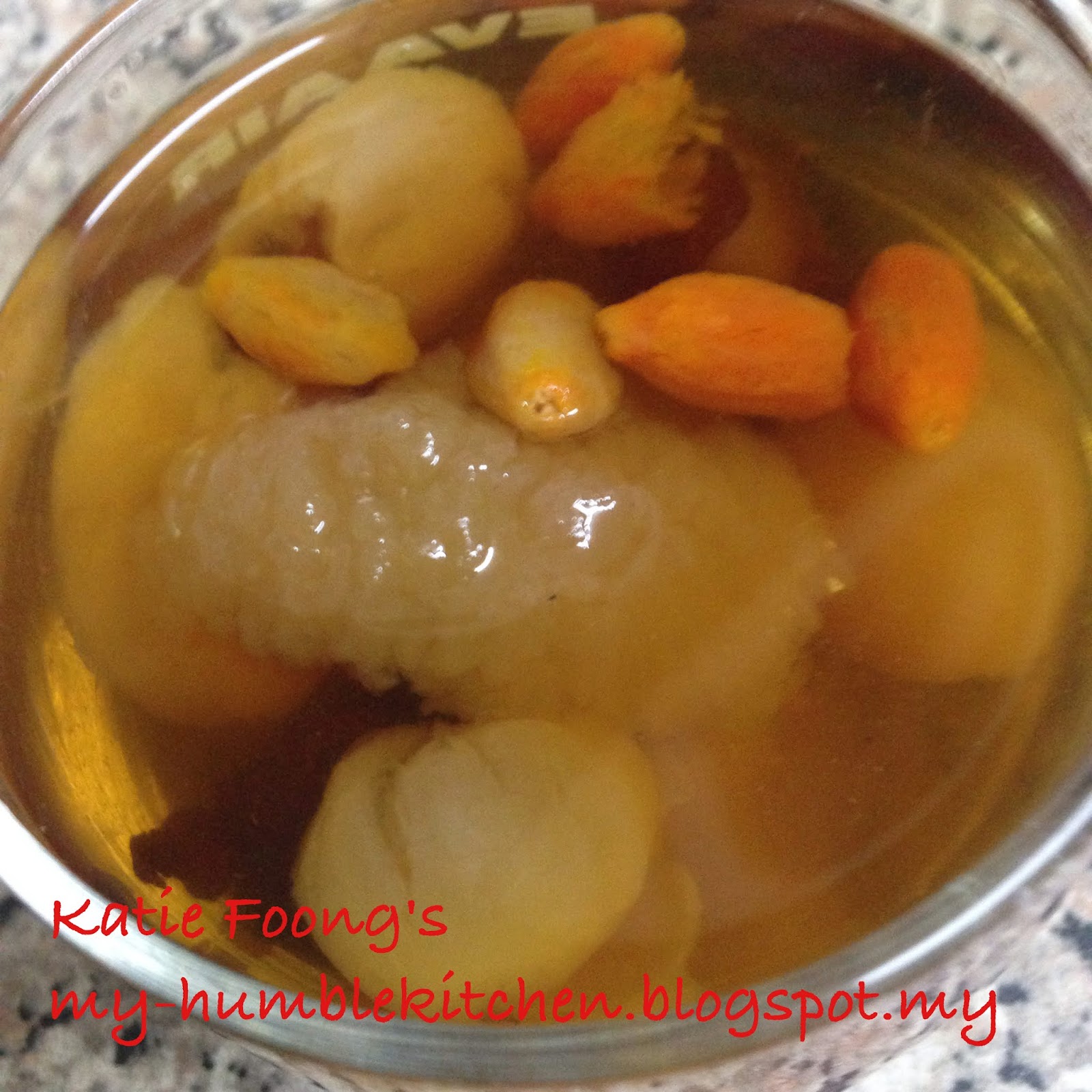 MY-HUMBLEKITCHEN: SEA CUCUMBER DESSERT