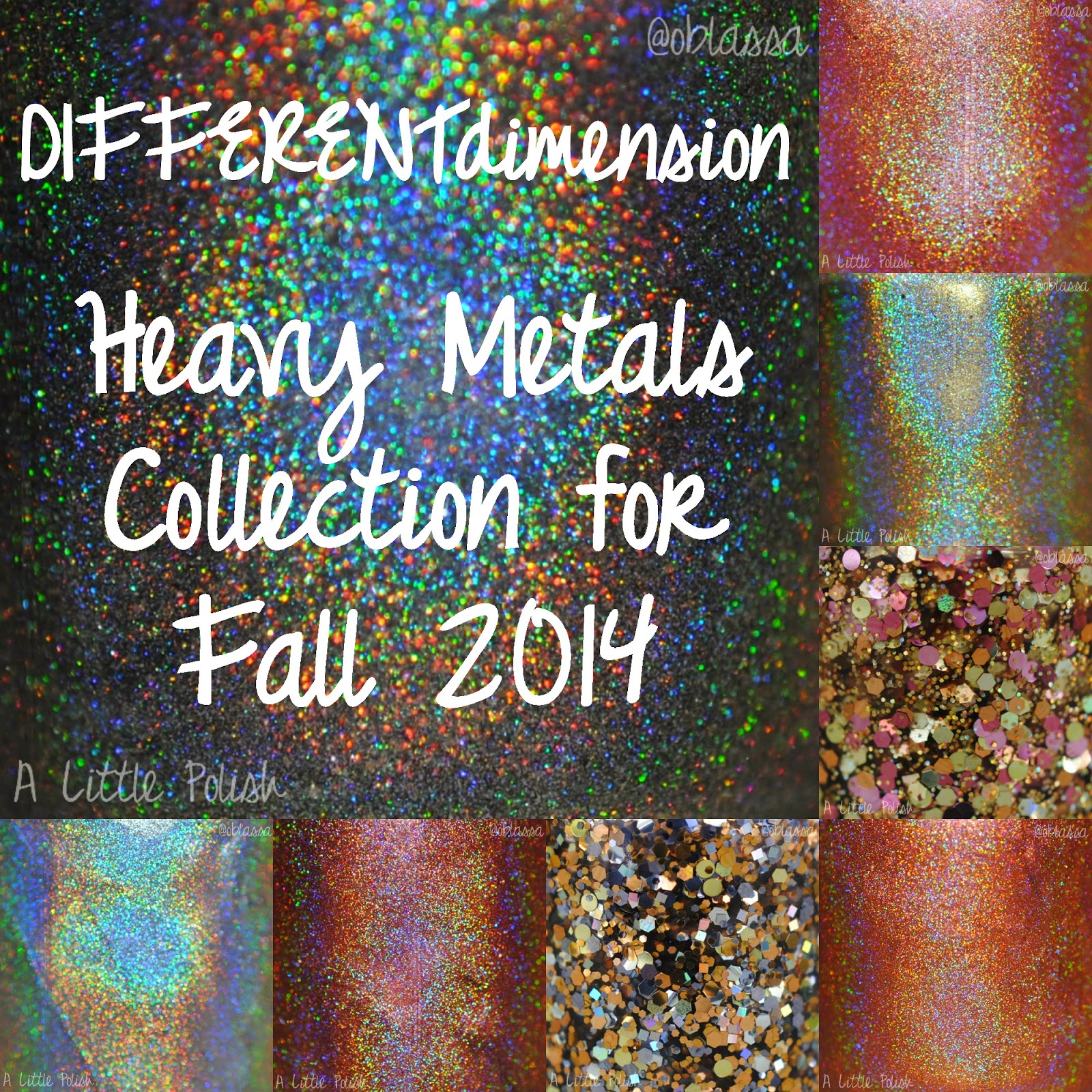 A Little Polish: DIFFERENTdimension - Heavy Metals Collection for Fall 2014