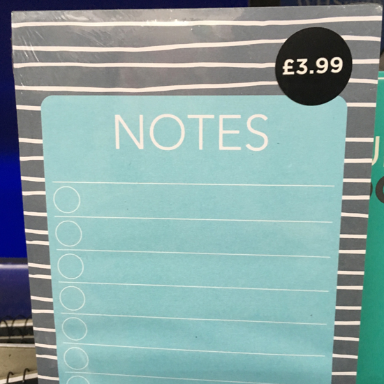 print & pattern: STATIONERY - wh smith