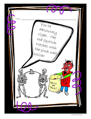 Teacher Ink: Halloween Creative Writing with Halloween Characters