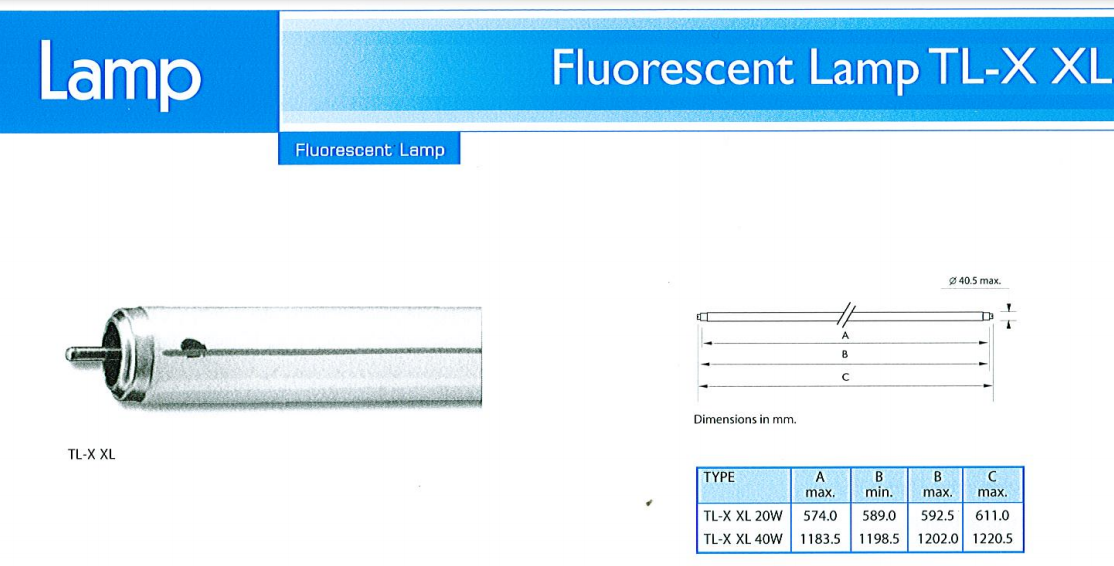 PHILIPS - FL Tube TL-X XL | AUTHORIZED PHILIPS LIGTING DISTRIBUTOR ...